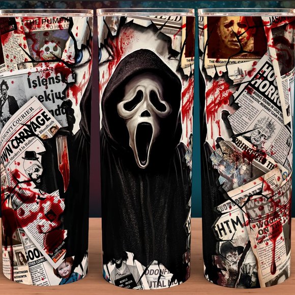 Handmade | Dining | Scream Ghostface Slasher Horror Movie Cup Mug ...
